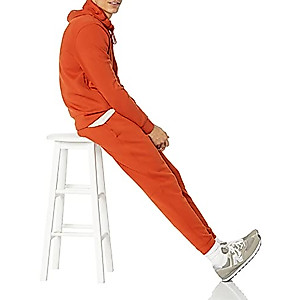 Amazon Essentials Men's Active Sweat Jogger, Rust Orange, X-Large