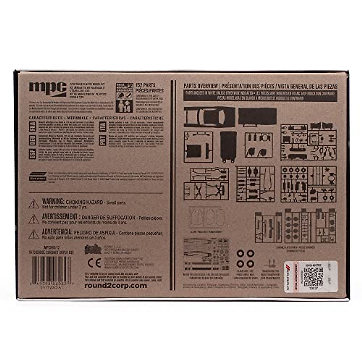 MPC 1970 Dodge Coronet Super Bee 1:25 Scale Model Kit