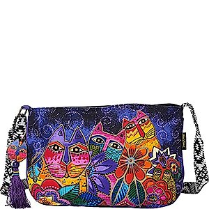 Laurel Burch Laurel's Garden Crossbody Bag (Laurel's Garden)