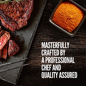 The Spice Lab BBQ Barbecue Spices and Seasonings Set - Ultimate Grilling Accessories Set - Gift Kit for Barbecues, Grilling, and Smoking - Great Gift for Men or Gift for Dad Made in the USA