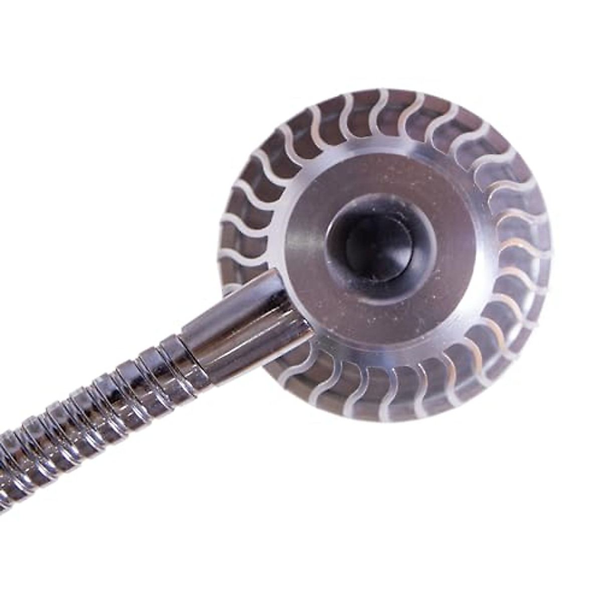 Hersi High Bright 5w 35‘’Long Flexible Arm Desk Lamp Metal Architect LED Task Light with Clamp, Adjustable Folding Twin-Arm Clip-on Table Lamp,Black for Home Office (Silver)