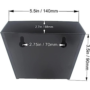 SPARIK ENJOY Wall-Mounted Bottle Cap Catcher, Stainless Metal Bucket Beer Bottle Caps Catcher for Kitchen, Garage and Bars, Beer Accessories for Men and Women, 5.5 x 2.3 x 3.4 Inches