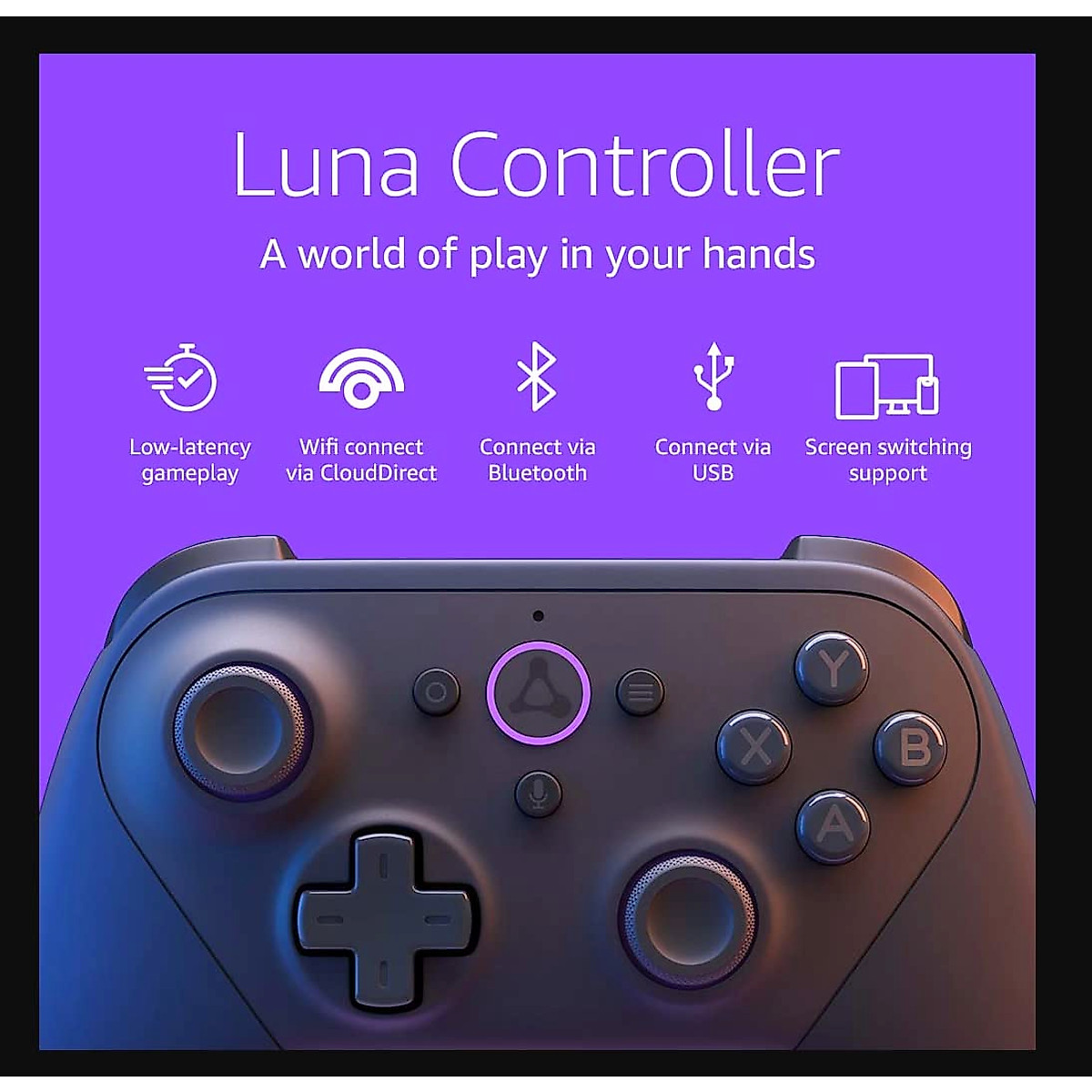 Fire TV Gaming Bundle including Fire TV Stick and Luna Controller