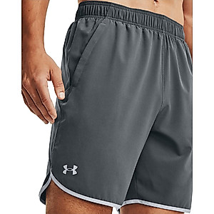 Under Armour Qualifier Train Shorts, Pitch Gray (012)/Mod Gray, X-Large