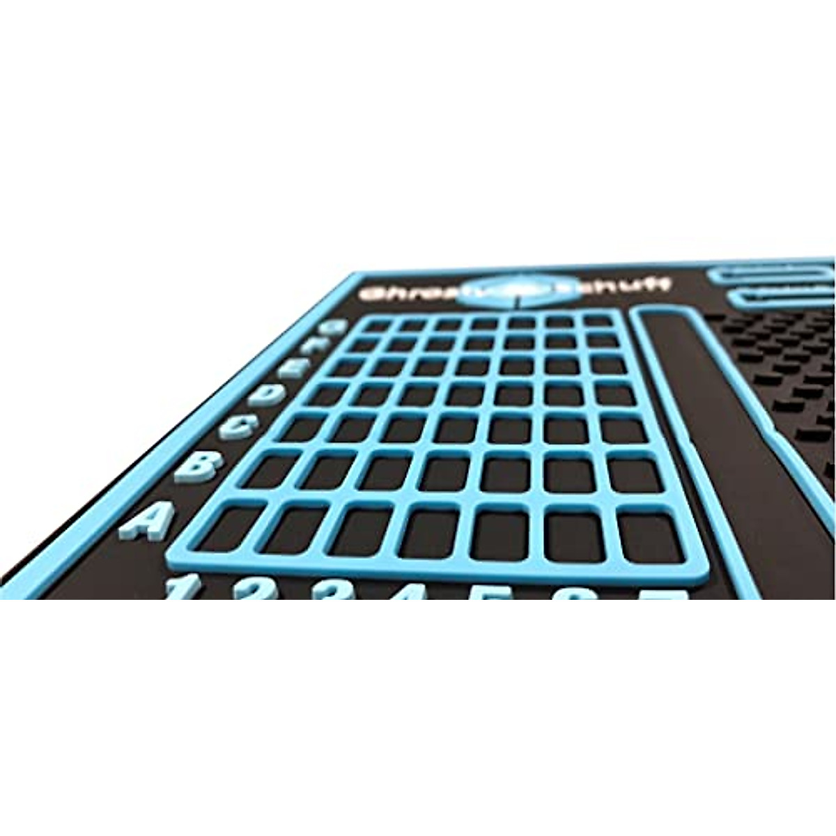 Rubber Work Mat for Lock Picking, Pinning Mat for Lock Picking Tools or Lock Smith Kits, Lockpicking Set Beginner, Lock Pinning Mat, Lock Rekeying Kit, Worktable Mat