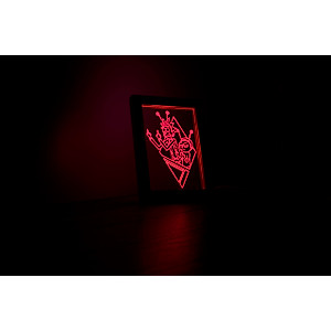 Rick & Morty LED Aliens Acrylic 3D Nightlight Picture Frame with Remote Control, Adjustable Brightness, WeShip Things Design #10