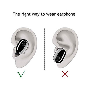 cjc IP68 Waterproof Swimming Earbud - Sport Wireless Bluetooth Headphone - Sweatproof Stable Fit in Ear Workout Headset Special for Swimming Driving Sauna