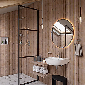 ALFI brand ABSA16R-PC Shower Arm, Polished Chrome