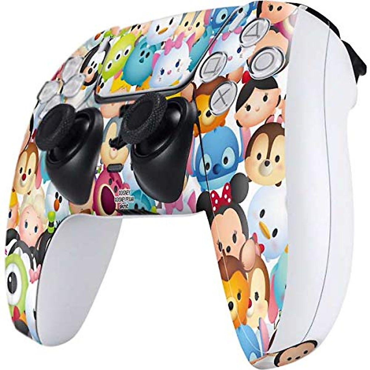 Skinit Decal Gaming Skin Compatible with PS5 Controller - Officially Licensed Disney Tsum Tsum Animated Characters Design