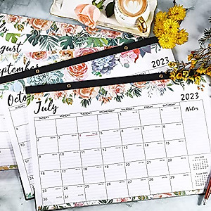 2023-2024 Desk Calendar - Jul 2023 - Dec 2024, 18 Months Large Monthly Desk Calendar, 17" x 12", Desk Pad, Large Ruled Blocks, to-do List & Notes, Best Desk/Wall Calendar for Planning or Organizing