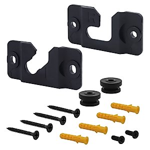 Tendodo 1 Pair of Soundbar Wall Mounting Bracket AH96-03064A for Samsung HWJ470 HW-J470 HW-J470/ZA HW-J470/ZP HW-J355 HWJ650 HW-J650 HW-J650/ZA HWJ651 HW-J651 HW-J651/ZA Soundar