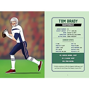 Football Biographies for Kids: The Greatest NFL Players from the 1960s to Today (Sports Biographies for Kids)