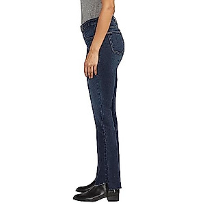 JAG Jeans Women's Eloise Mid Rise Bootcut Jeans, Brisk Blue, 14