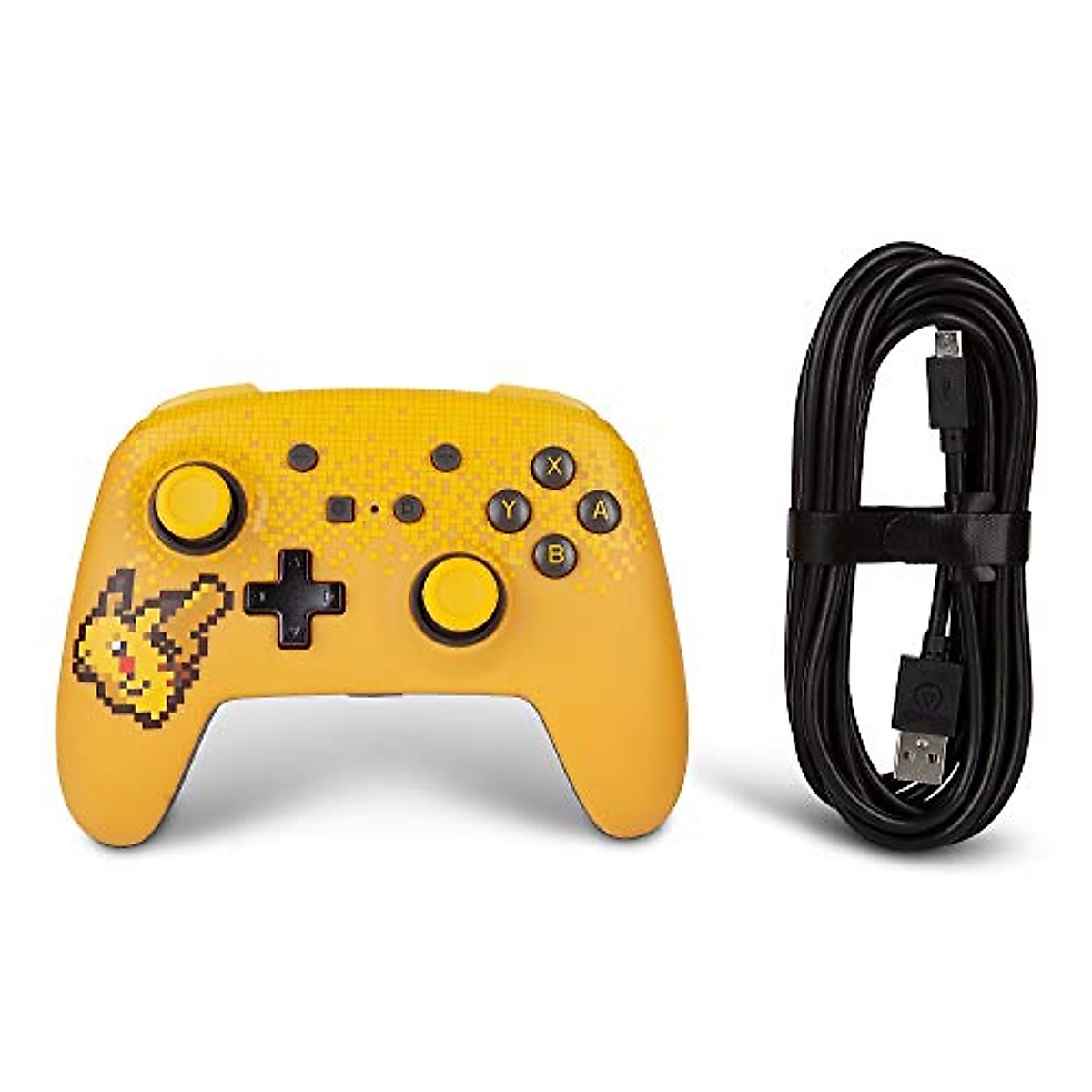PowerA Pokemon Enhanced Wired Controller for Nintendo Switch - Pixel Pikachu, Gamepad, Wired Video Game Controller, Gaming Controller - Nintendo Switch