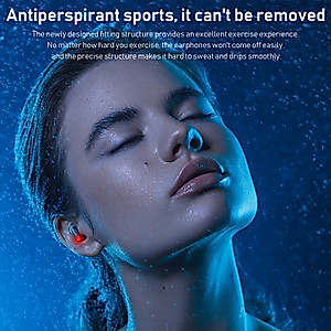 SEYOO Earbuds Mini in-Ear Earphones with 350Mah Charging Case, Touch Control, IPX5 Waterproof Headphones Headset with LED Display Built-in Mic for SportsWorkout, Urban Gray