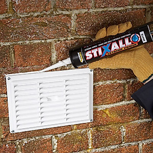 Everbuild STIXBK Stixall Ultimate Power Cartridge 290 ml - Black by Everbuild