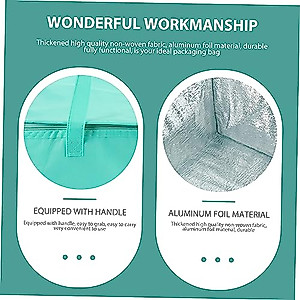 ULTECHNOVO Pizza Food Delivery Tote Insulation Bag Cooler Bag Containers for Food Shopping Bag Organizer Water Resistant Backpack Delivery Cool Lunch Bag Pizza Delivery Backpacks Picnic Bag