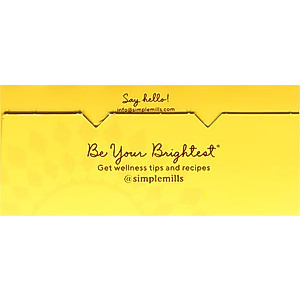 Simple Mills Organic Seed Crackers, Original - Gluten Free, Vegan, Healthy Snacks, Paleo Friendly, 4.25 Ounce (Pack of 1)