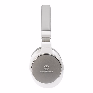 Audio-Technica ATH-SR5BTWH Bluetooth Wireless On-Ear High-Resolution Audio Headphones, White
