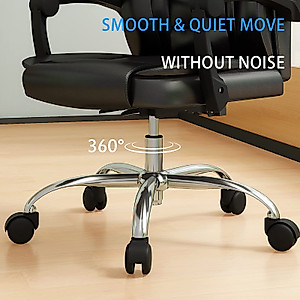 5.5 inch Office Chair Cylinder Replacement,Heavy Duty Gas Lift Cylinder for Office Desk Chairs/Gaming Chair,Gas Lift Hydraulic/Pneumatic Piston, Universal Size (Silver)