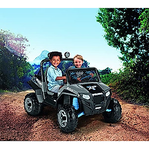 Peg Perego Polaris RZR 900 12 Volt Ride on, Gray