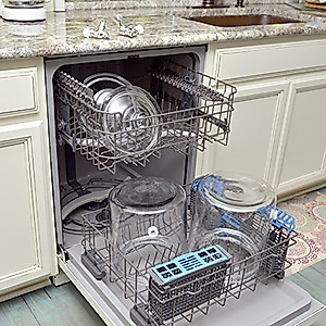 Anchor Hocking 2 Gallon Heritage Hill Beverage Dispenser with Lid (2 piece, all glass, dishwasher safe)