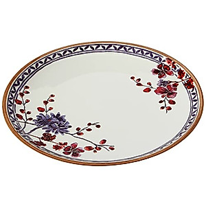 Villeroy & Boch Artesano Provencal Lavender Dinner Plate : Floral, 10.5 in, White/Multicolored