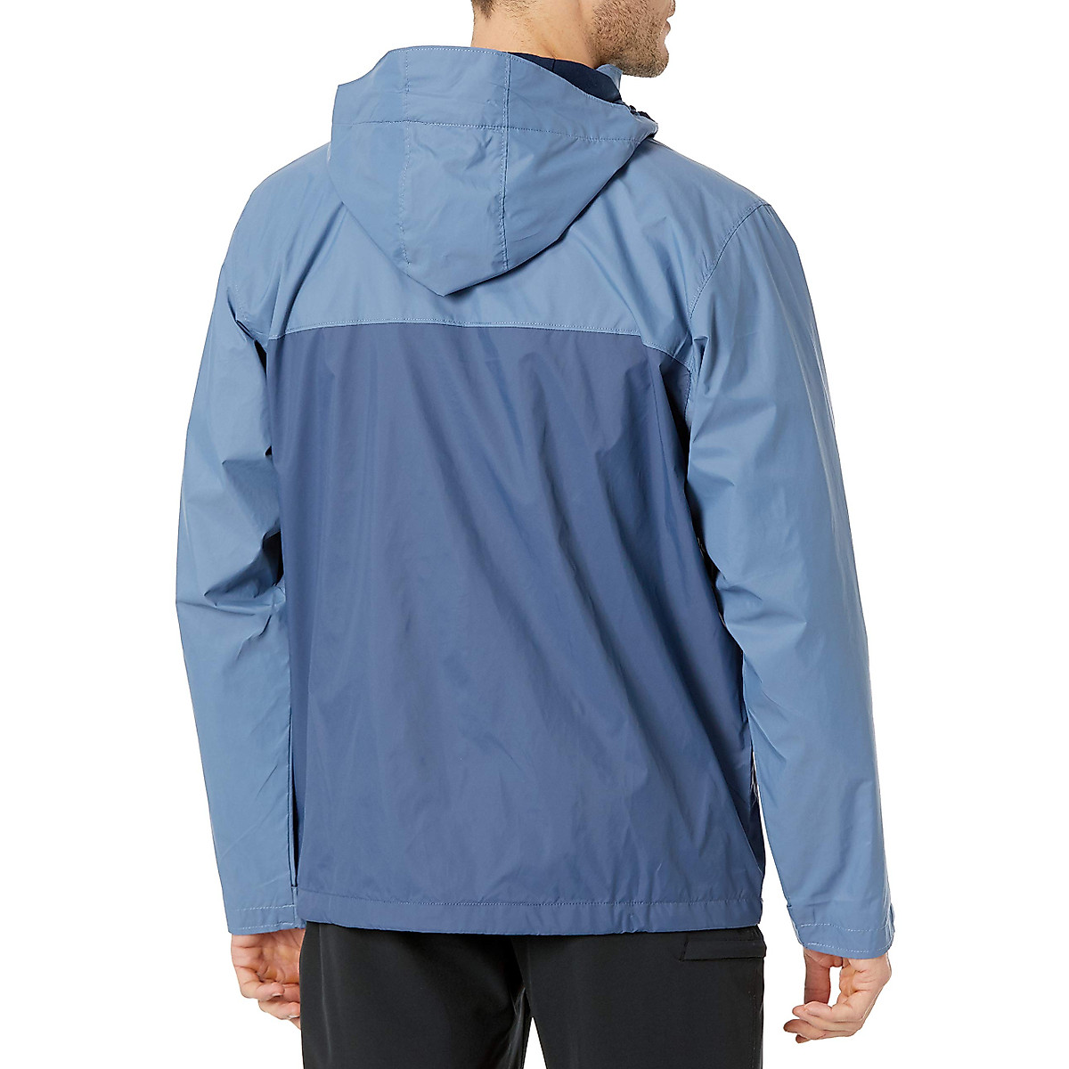 Columbia Men's Glennaker Lake Lined Rain Jacket, Dark Mountain/Bluestone, Small