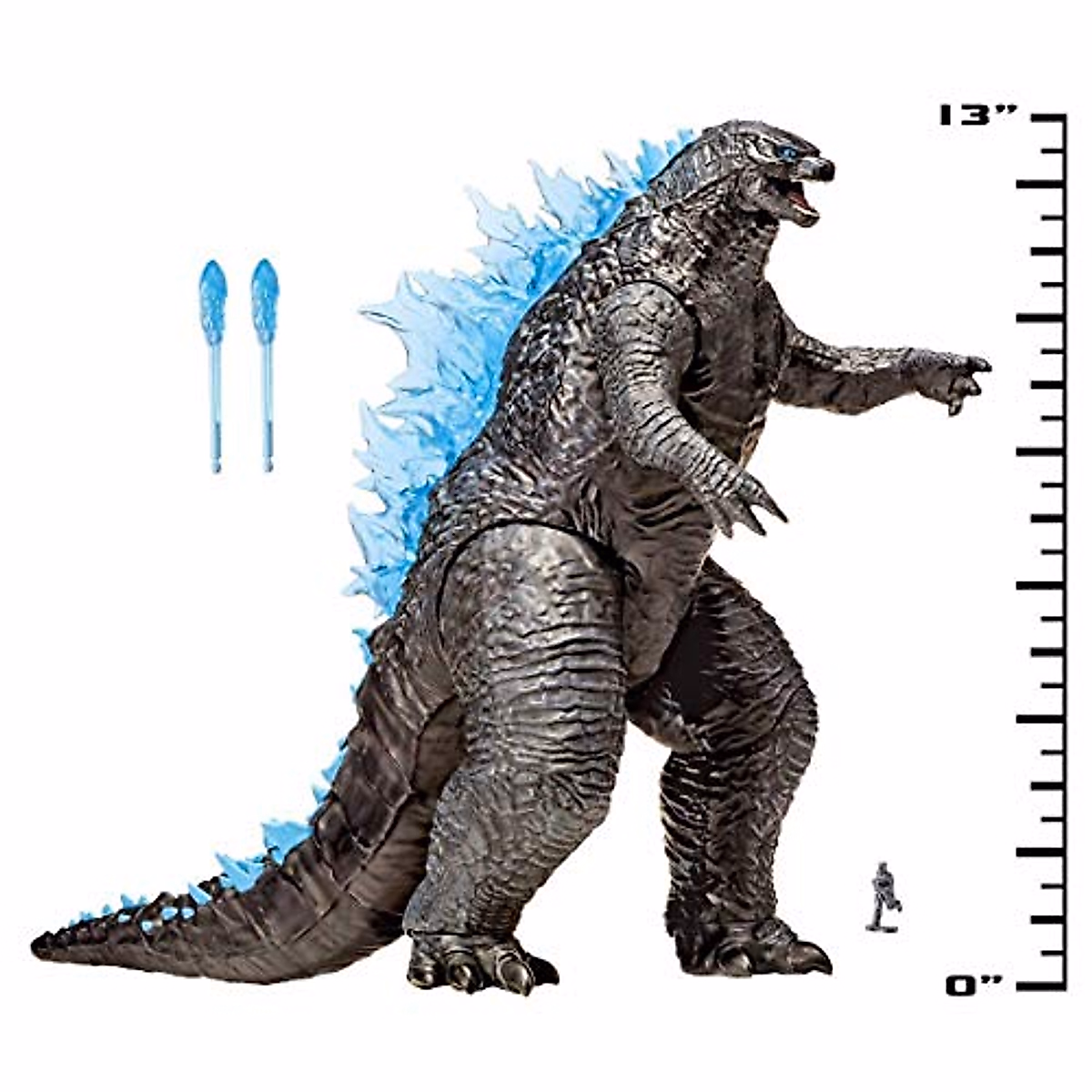 Godzilla vs Kong 13" Mega Godzilla Figure with Lights & Sounds