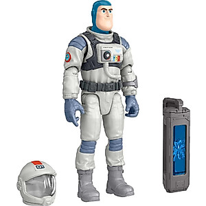 Mattel Disney and Pixar Lightyear XL-01 Buzz Lightyear Action Figure, 12 Points of Articulation & Accessories, 5-in Scale