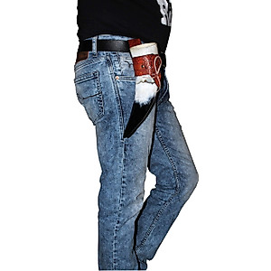 Viking Drinking short Horn with Leather Holster Authentic & Food Safe Cup – No Leaks – Norse Drinking Beer Mug with 8-10oz Capacity Best Choice of Vikings & Game of Thrones and Viking Theme & Fans