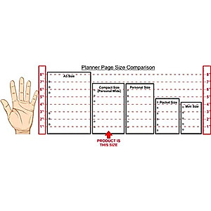 2023 Weekly & Monthly Planner for Compact Size notebooks by Franklin-Covey Compact Size, and Others. 1 Page Per Week, 2 Pages Per Month, Week Starts on Monday. Style D, with Lines.