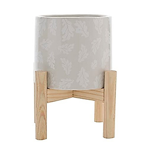 Happy Homewares Forest Friends Bambi and Thumper Planter with Wooden Stand - an Adorable Rustic Planter - Officially Licensed