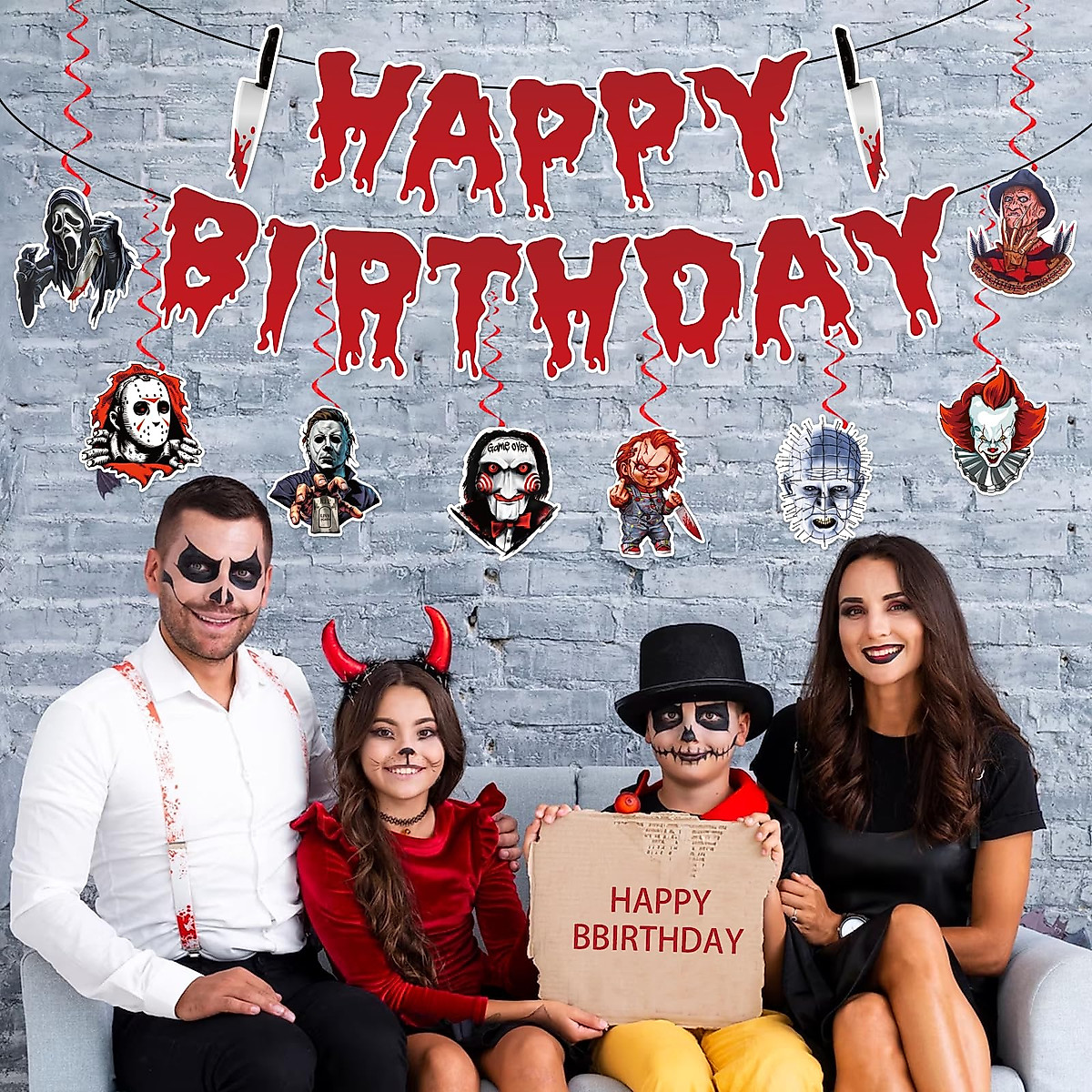 Thrilling Horror Birthday Decorations for Movie Fans