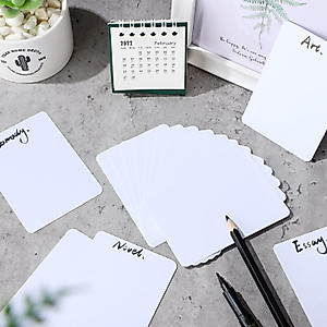 240 Pieces Trading Card Dividers Frosted Style Brand White Sports Card Dividers Trading Card Page Dividers Standard Size Card Dividers for Games Card and Sports Cards, 2.7 x 3.8 Inch