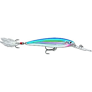 Rapala X-Rap Deep 10 Fishing lure, 4-Inch, Silver Blue