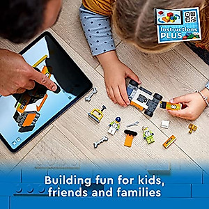 LEGO City Great Vehicles Race Car, 60322 F1 Style Toy for Preschool Kids 4 Plus Years Old, with Mechanic and Racing Driver Minifigures