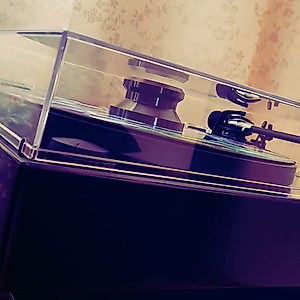 Viborg LP320B Record Weight Turntable Disc Stabilizer 77x41mm Aluminum HiFi Vinyl Clamp 11.3oz LP Phono Record Puck Turntable Level for Vinyl Record Player, Turntables, Phonograph