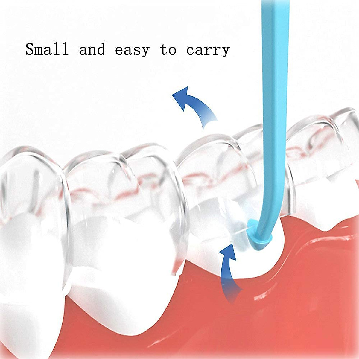 Dentosmile Aligner Remover Tool/Invisible Removable Braces, Invisible Aligner Remover-Aligner Remover-Fixer (White) (Pack of 10)