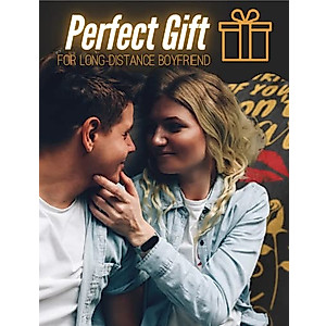 InnoBeta Long-Distance Relationship Gifts, You’re Worth Every Mile Between Us, Man Blanket for Husband, Boyfriend, Lovers, for Long Distance, Soft Throw Blanket 50"x65"