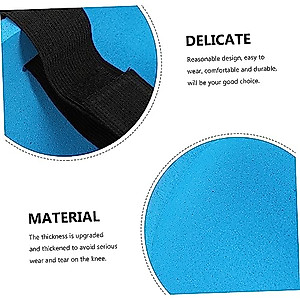 Vaguelly 2 Pairs Knee Pads Gel Knee Pads for Men Lightweight Work Pants Mens Lightweight Cargo Pants Work Supply Household Work Kneepads Thick Straps Household Garden Kneepad Man Adjustable