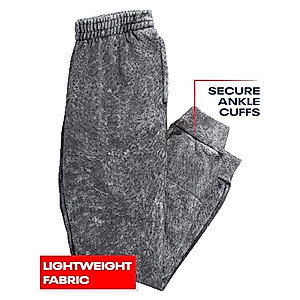 Reebok Boys' Sweatsuit Set - 2 Piece Fleece Hoodie Sweatshirt and Jogger Sweatpants (4-12), Size 8, Premium Black