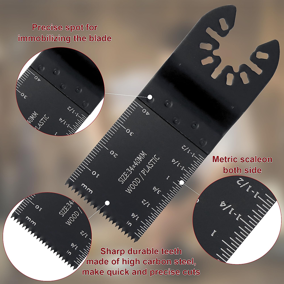 162𝑷𝑪𝑺 Oscillating Saw Blades Accessories - Multi Tool Blades and Sanding Kits - Precise Cuts on Wood, Metal, Plastics - Quick Release Compatible with Dewalt,Milwaukee Makita, Ryobi, Rockwell