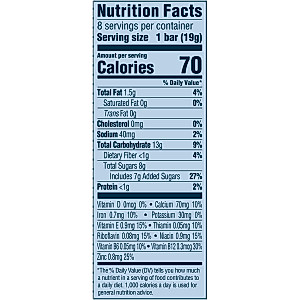 Gerber Graduates Cereal Bar, Apple Cinnamon, 5.5 oz
