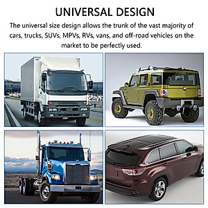 Salior Trunk Organizer for Car,Unique US Flag Backseat Car Organizer with 4 Large Capacity Pocket,Waterproof Car Trunk Storage Organizer Hanging on Car Truck SUV MPV Rear Seat (Pink)