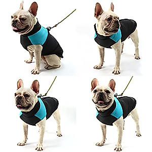 DoggieKit Dog Winter Coat-Windproof Cozy Dogs Jacket Warm Vest for Cold Weather,Waterproof Soft Padded Pet Clothes with Dual D-Ring Apparel for Puppy Small Medium Large Dogs