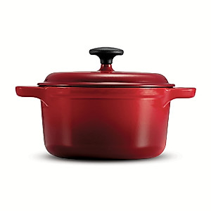 Tramontina Enameled Cast-Iron Dutch Oven 3.5 Qt (Red), 80131/635DS