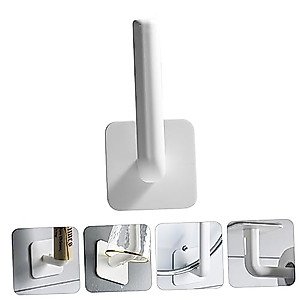 Cabilock 3pcs Pot Lid Storage Bracket Wall Mount Tool Organizer Decorative Shelf Bracket Towel Rack Stand Kitchen Utensil Organizer Kitchen Shelf Rack Cutting Board Holder Wall Pan Lid Rack