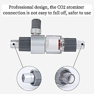 Terizger CO2 Diffuser,Carbon Dioxide Atomiser Bubble Counter Aquarium Inline CO2 Atomizer for Planted Aquarium,Aquarium Diffuser(16/22 mm)