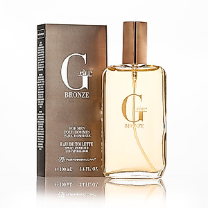 PB ParfumsBelcam G Eau Bronze Eau de Toilette Spray, Our Version of a Designer, 3.4 Fl Oz.